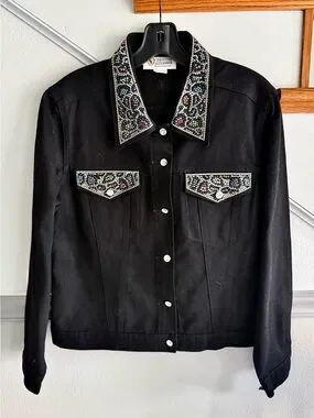 Christine Alexandra | Jackets & Coats | Christine Alexander Black ...